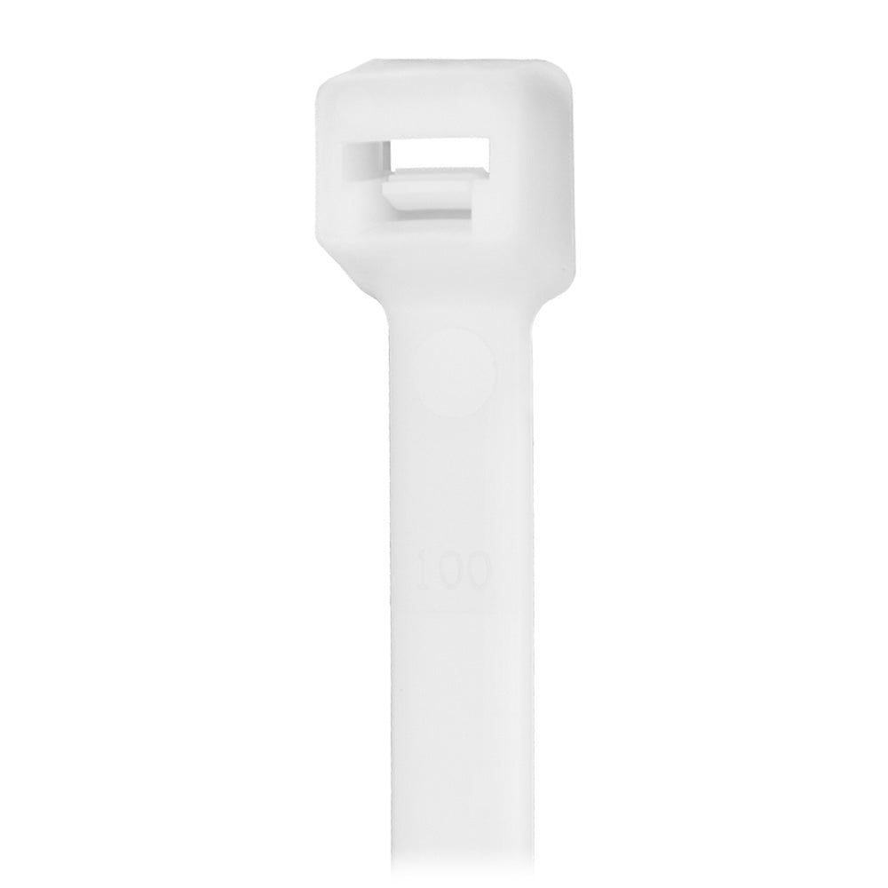 Pacer 11 Cable Tie Natural Color 50lb Tensile Strength 3 Bundle Diameter 100 Piece Bag CT3S100 ...