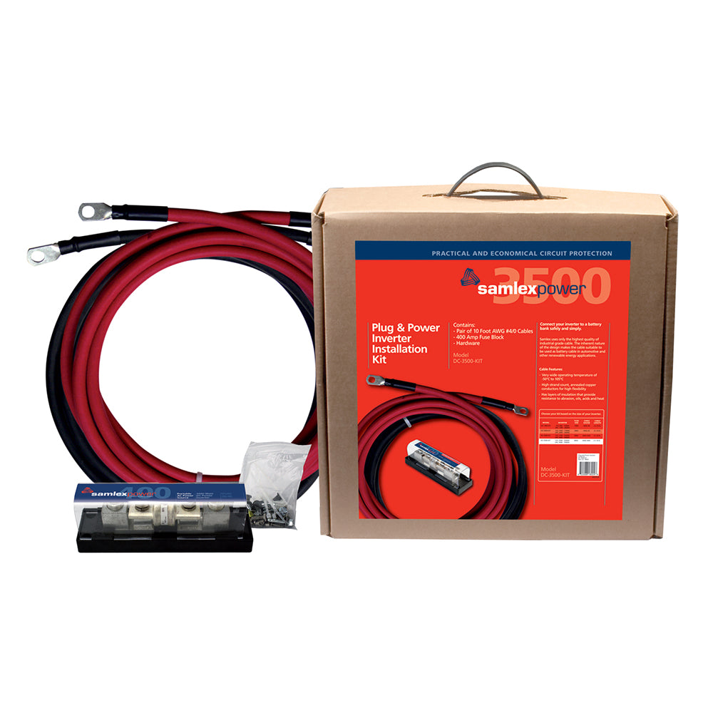 Samlex 400A Inverter Installation Kit f3500W Inverter DC3500KIT ...